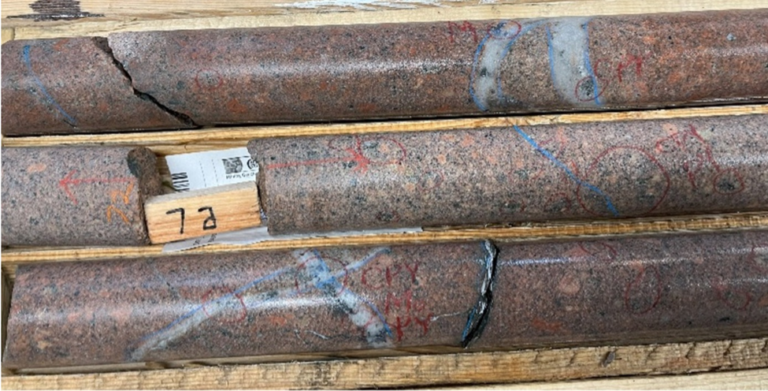 Copper Road intersects broad zones of visible copper mineralization at ...